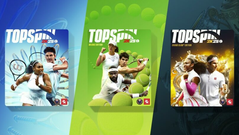GAME. SATZ. SIEG TOPSPIN® 2K25 mit Roger Federer - gameforyou.ch